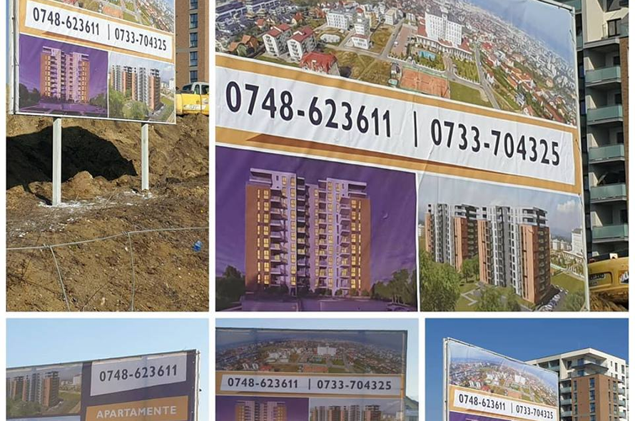 Panouri publicitare / panouri informative / panouri santier in lucru ...